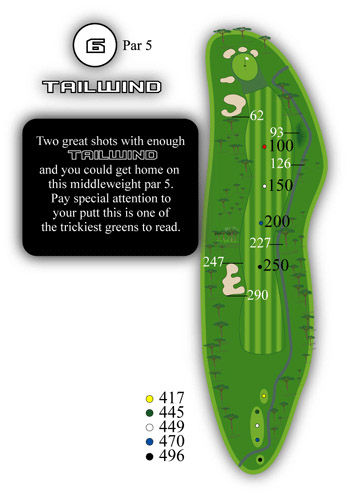 Layout + Hole By Hole Information - Fairwinds Golf Course